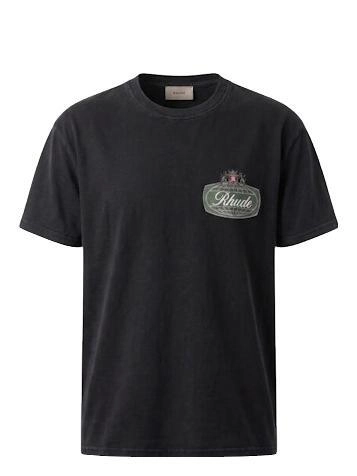 Rhude Desert Crest Tee Shirt - Black