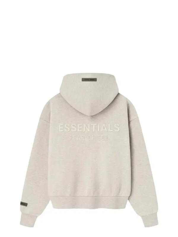 Fear Of God Classic Fleece Hoodie - Heather Stone