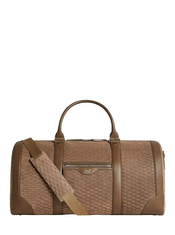 Kith Monogram Suede Duffle Bag - Java