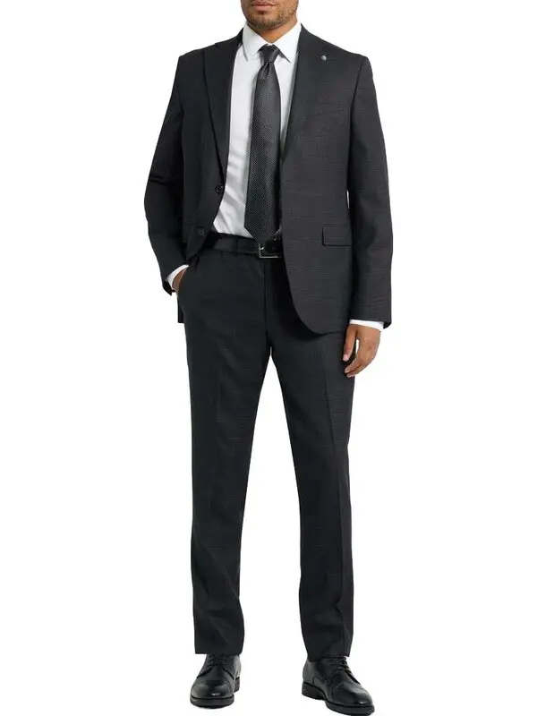 JACK VICTOR Midland Wool Suit - Black