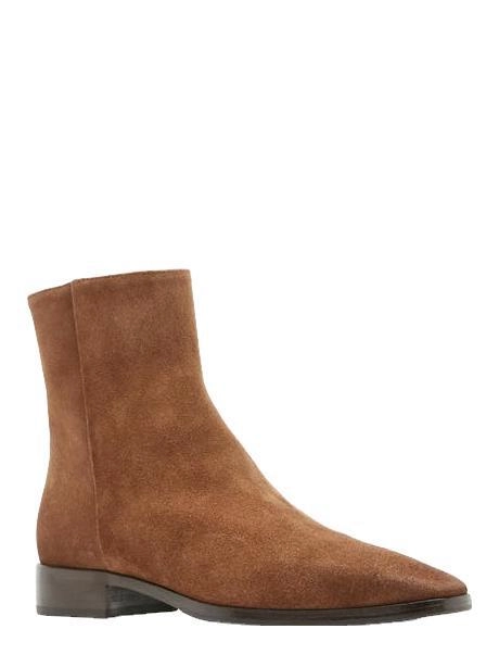 La Canadienne Tundra City Dry Waterproof Bootie - Caramel Suede