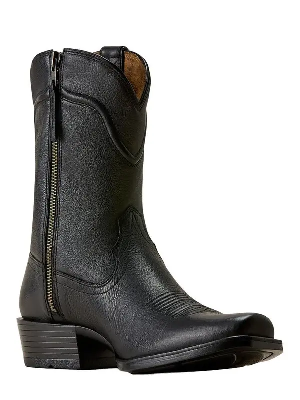 Ariat Oliver Narrow Cutter Toe Western Boots - Eclipse Black