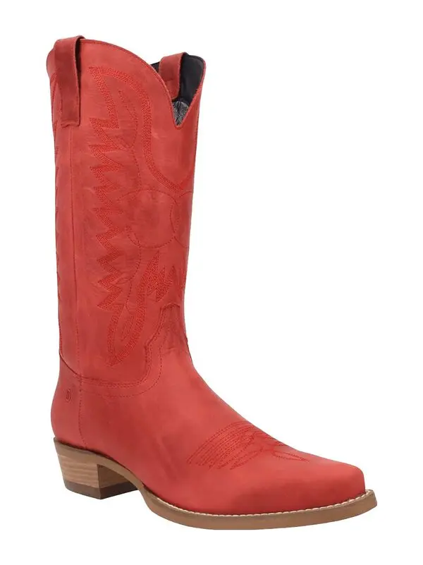 DINGO Workhorse Western Boots - Red