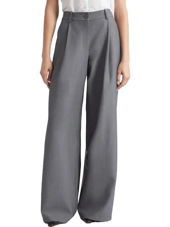 TOCCIN Gaia High Waist Flared Pants - Shadow