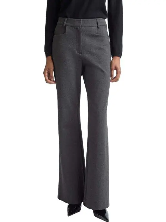 TOCCIN Gaia High Waist Flared Pants - Shadow