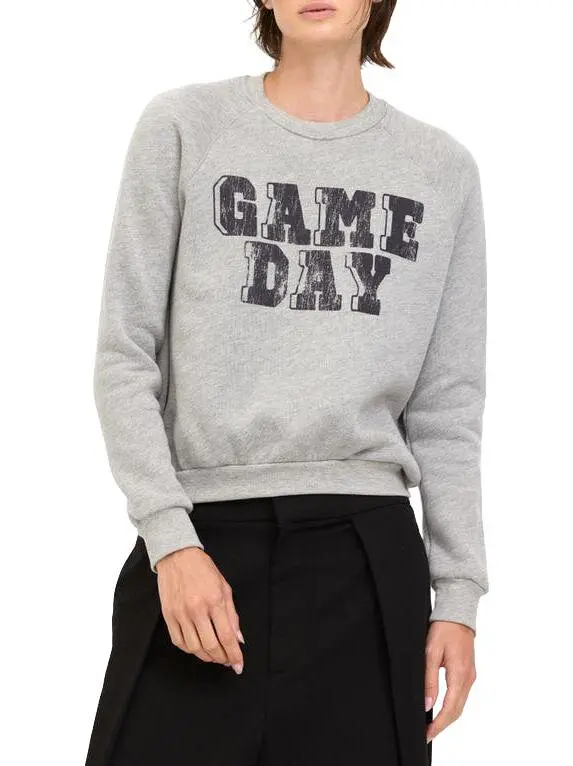 PROJECT SOCIAL T Game Day Graphic Sweatshirt - Htgrey
