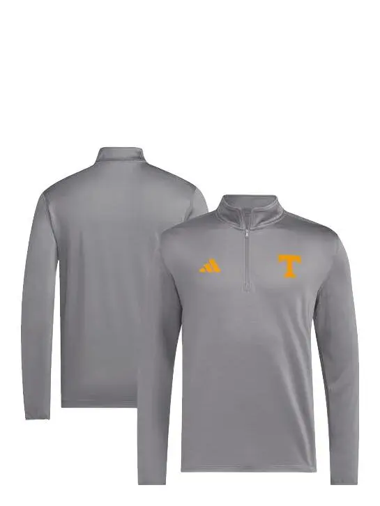 Adidas Tennessee Volunteers 2026 Sideline Ultimate 365 Woven Quarter-zip Pullover - Gray