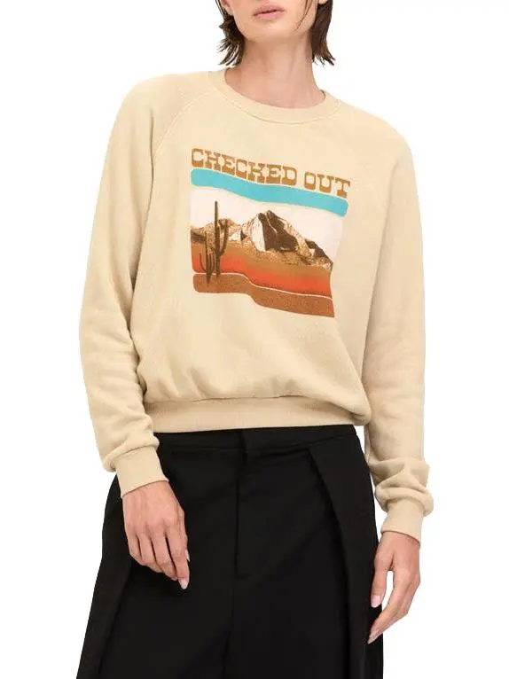 PROJECT SOCIAL T Graphic Sweatshirt - Camel