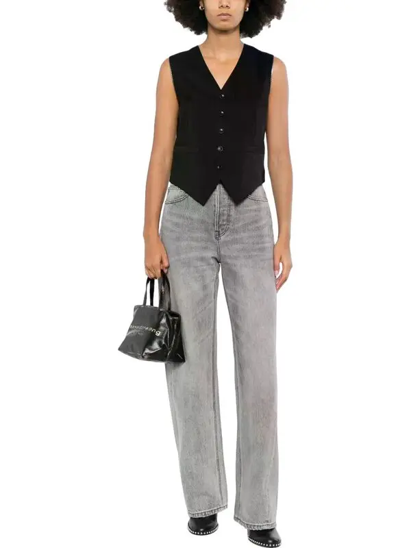 Alexander Wang Single-breasted Waistcoat - Black