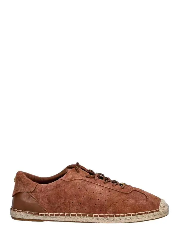 Michael Kors Suede Espadrille Sneakers - Brown