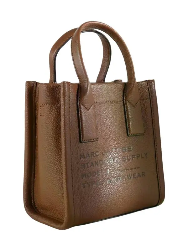 Marc Jacobs Grained Leather Tote Bag - Brown