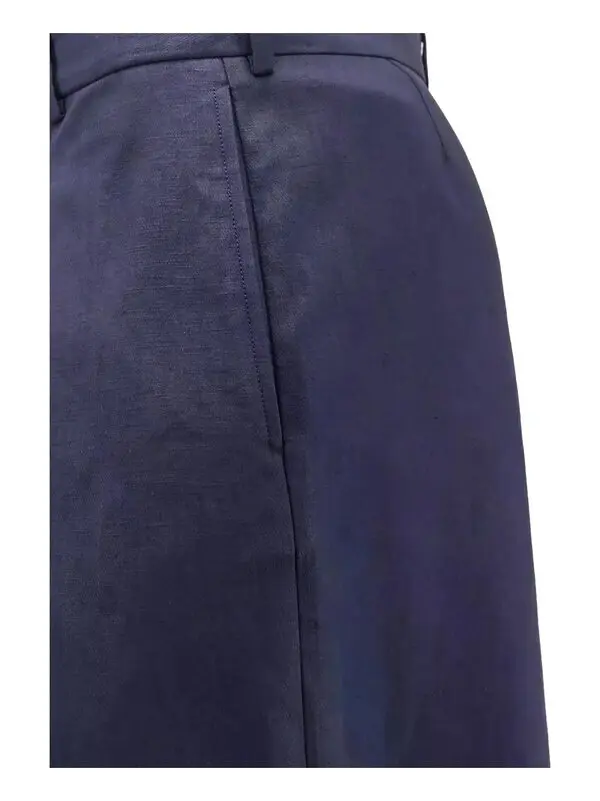 Loewe Tailored Double-pleat Shorts - Blue