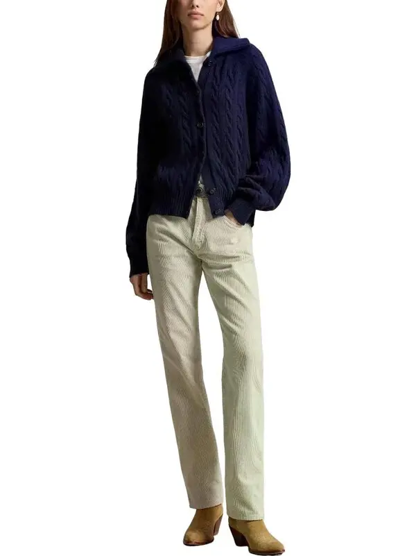 Polo Ralph Lauren Corduroy Straight-leg Trousers - Neutrals