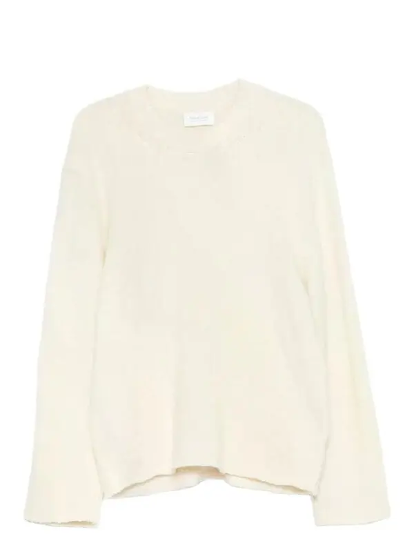DIANA STUDIO Crew Neck Knitted Sweater - Neutrals