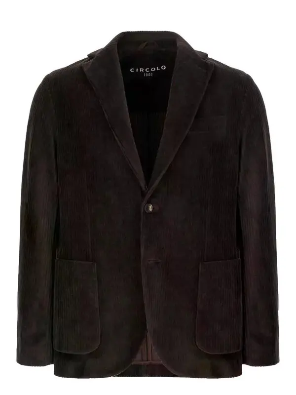 CIRCOLO 1901 Corduroy Jacket - Brown