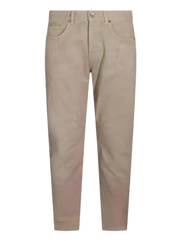 Eleventy Panelled Jeans - Neutrals