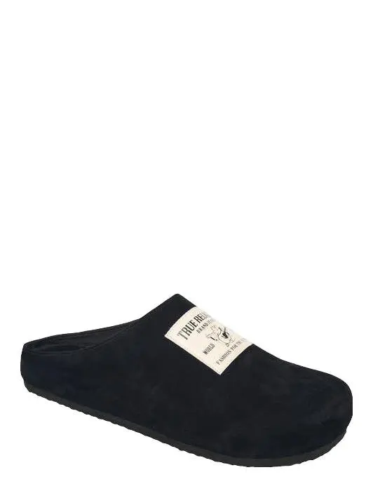 True Religion Dogg Srs Patch Clogs - Black