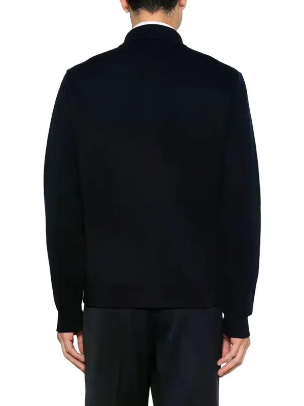 Corneliani Button-up Flap-pocket Cardigan - Blue