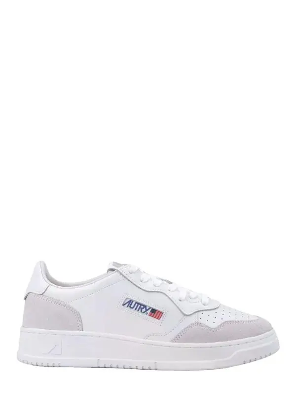 AUTRY Medalist Panelled Sneakers - White