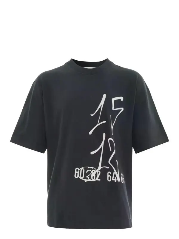 APPLIED ART FORMS Lm1-4 Oversized T-shirt - Black