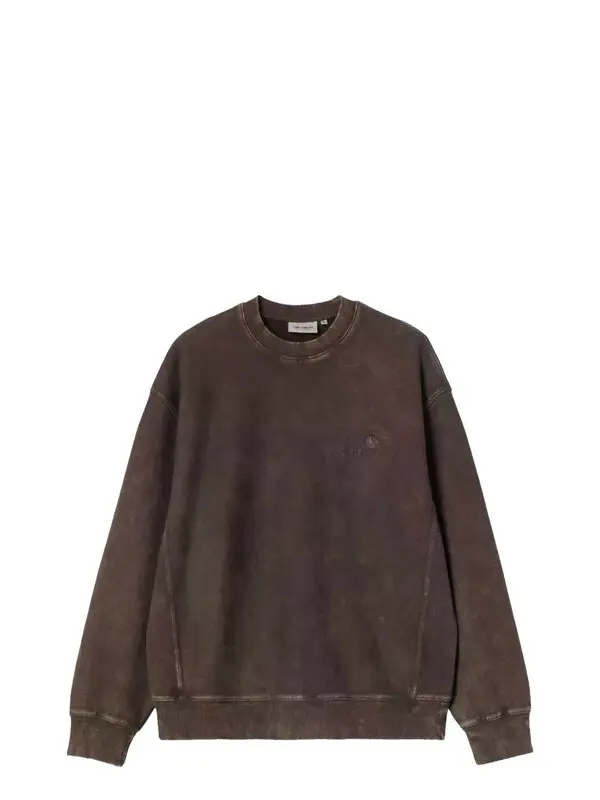Carhartt Work In Progress Lambert Embroidered Sweatshirt - Brown