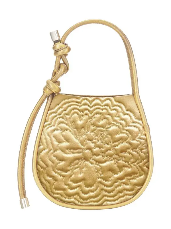 BEHNO Ina Mini Potli Bag - Gold