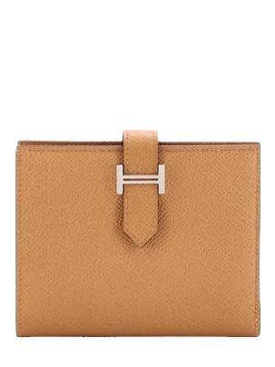 Hermès Bearn Wallet Epsom Compact - Brown
