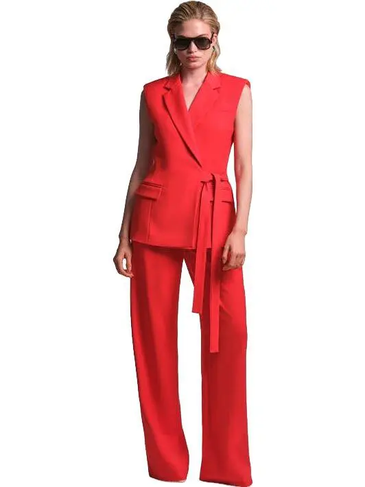 Bcbgmaxazria Morgan Vest - Flame