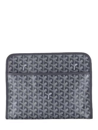 Goyard Jouvence Toiletry Pouch Coated Canvas Gm - Grey
