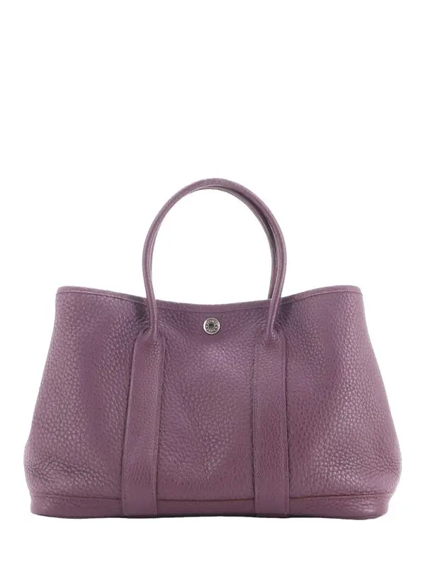 Hermès Garden Party Tote Leather 30 - Red