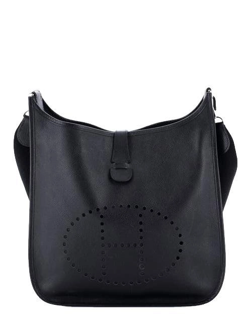 Hermès Evelyne Bag Gen Ii Epsom Gm - Black