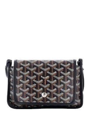 Goyard Plumet Clutch Wallet Coated Canvas - Black