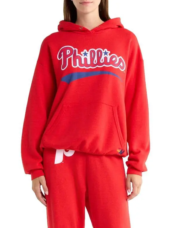Aviator Nation Philadelphia Phillies Graphic Hoodie - Red
