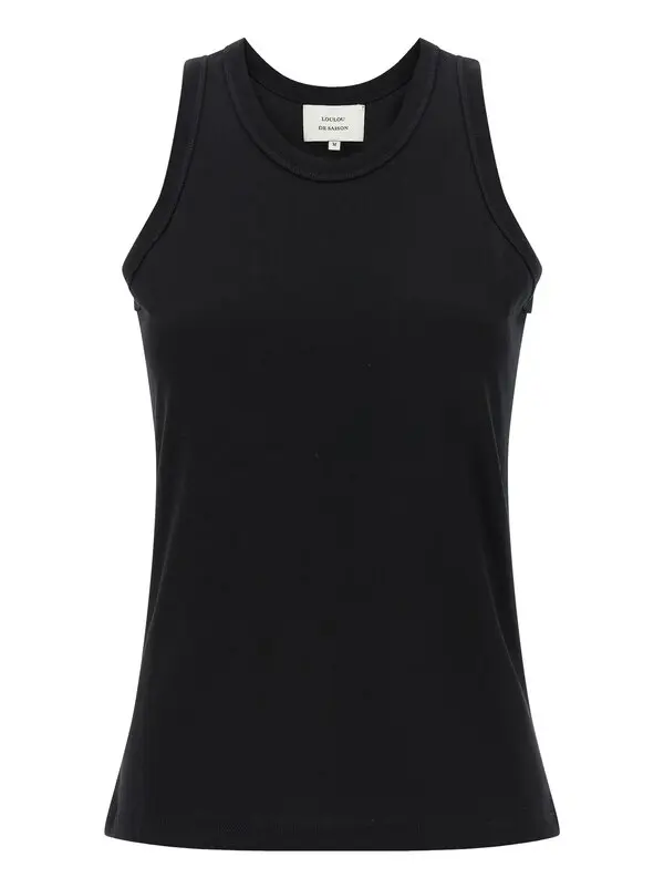 Loulou De Saison Poso Tank Top - Black