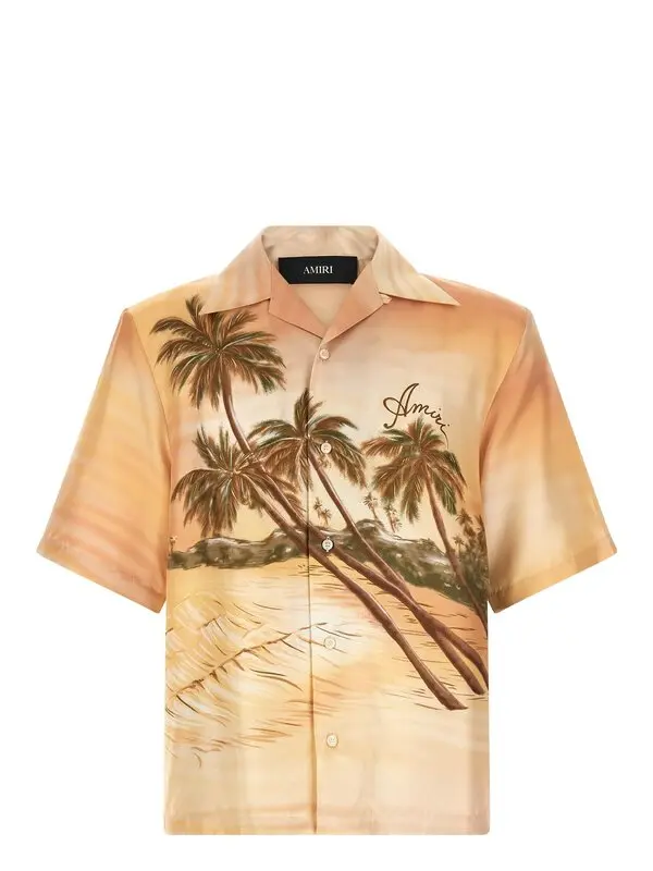 Amiri Palms Se Camp' Bowling Shirt - Multi
