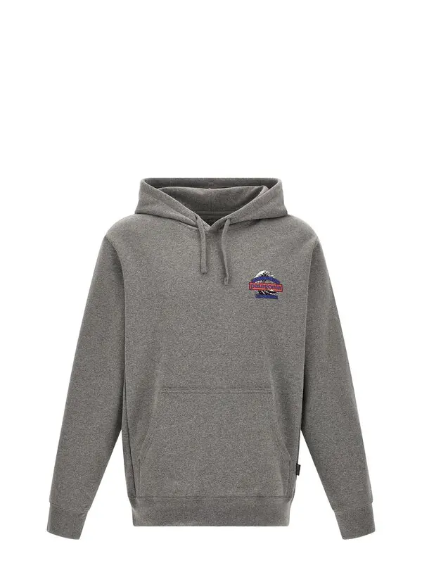 Patagonia Great Waves' Print Hoodie - Gray