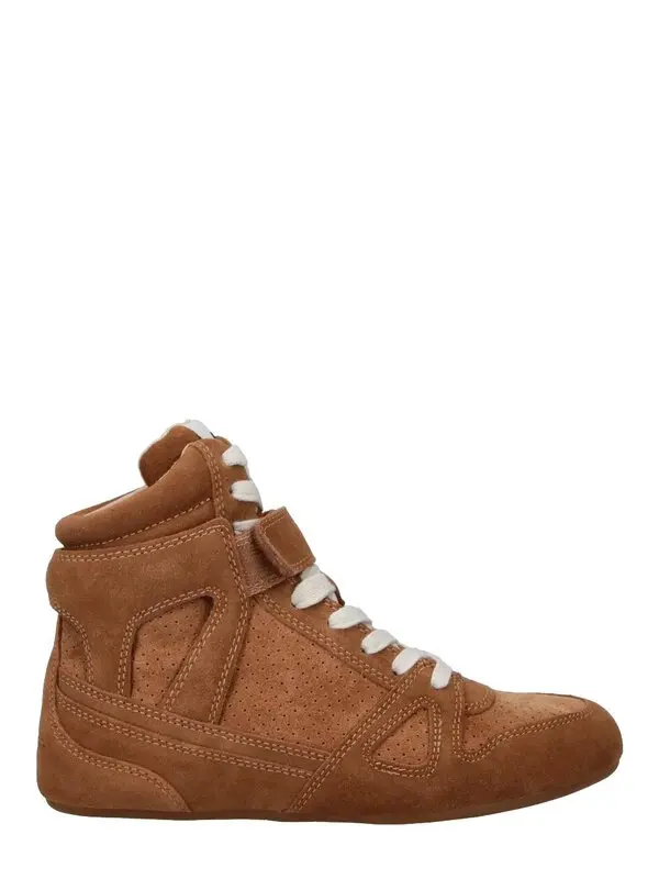 Isabel Marant Étoile Senny Suede Sneakers - Brown