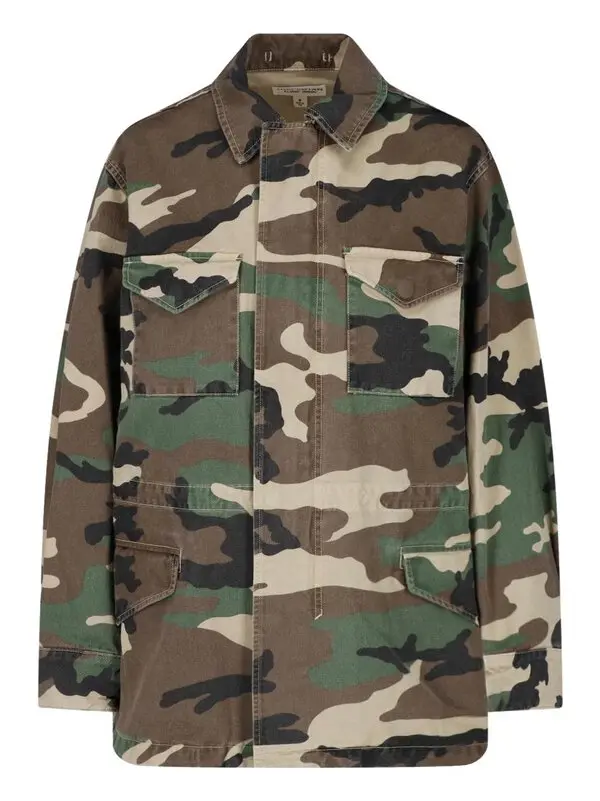 NILI LOTAN Sacha" Camouflage Zip Jacket - Multi