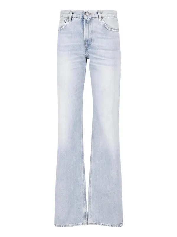 HAIKURE Straight Leg Jeans - Light Blue