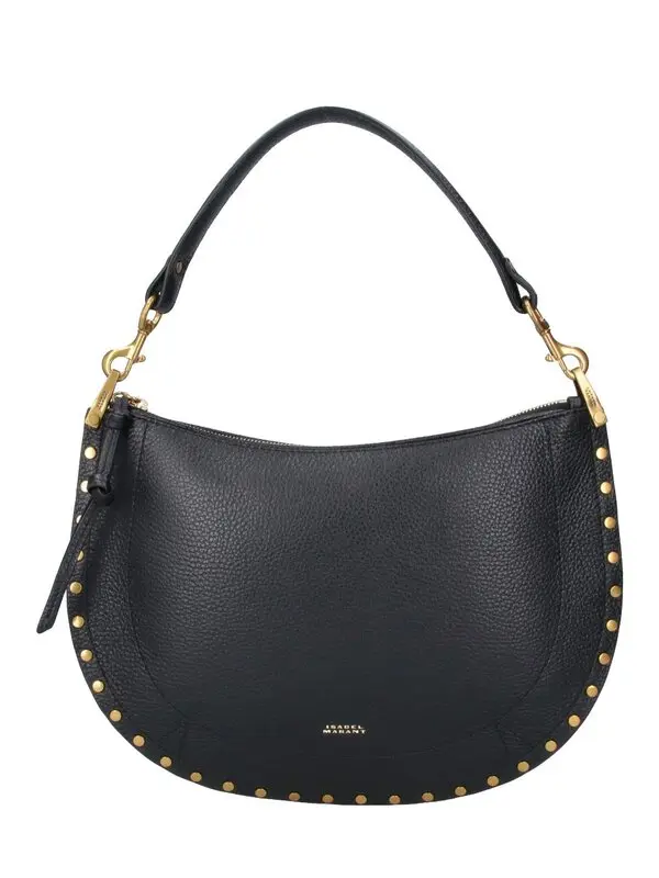 Isabel Marant Étoile Oskan Shoulder Bag With Stud Embellishments - Black