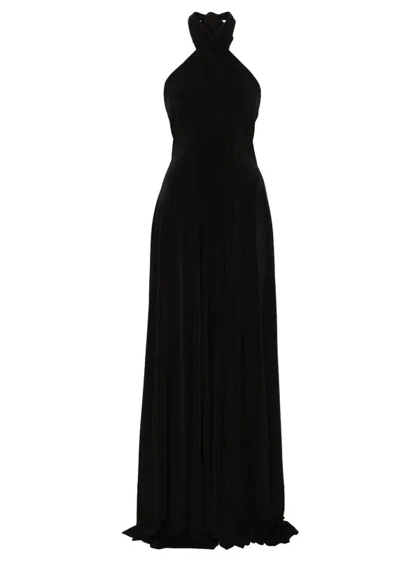 Norma Kamali Convertible Gown Dress - Black