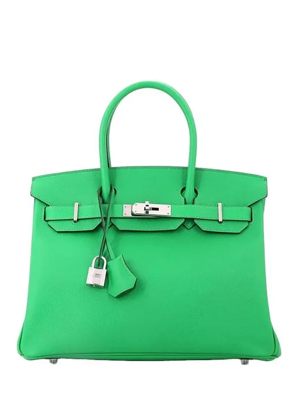 Hermès Birkin 30 Epsom Leather Tote - Bamboo