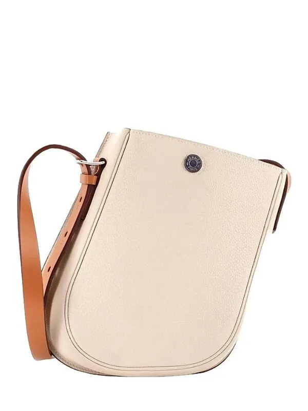 Hermès 21 Perspective Cavaliere Bag Togo And Vache Hunter - Neutral