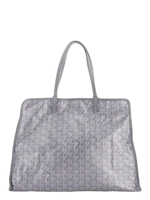 Goyard Pm Hardy Pet Carrier Coated Canvas - Gray