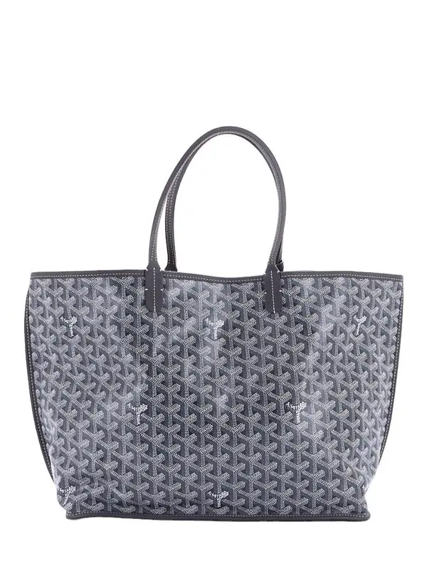 Goyard Pm Anjou Reversible Tote Coated Canvas - Gray