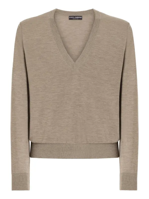Dolce & Gabbana Cashmere Pullover - Beige