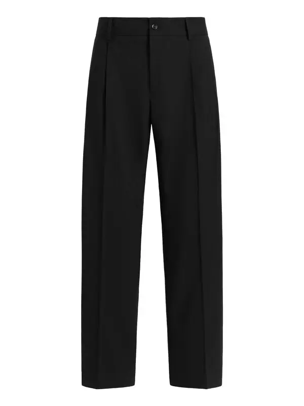 Dolce & Gabbana Wool Trousers - Black