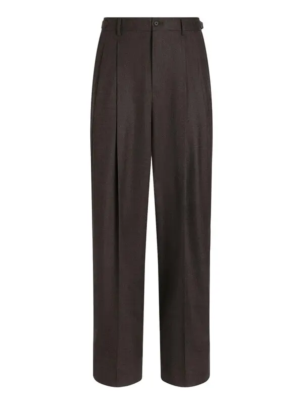 Dolce & Gabbana Wool Trousers - Multicolor