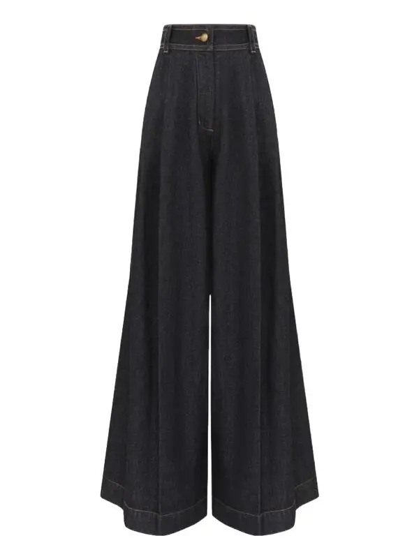 Zimmermann Valiant Tailored Denim Jeans - Blue