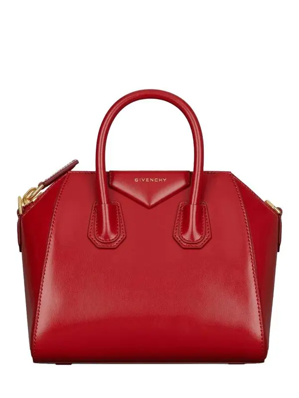 Givenchy Antigona Mini Leather Handbag - Red